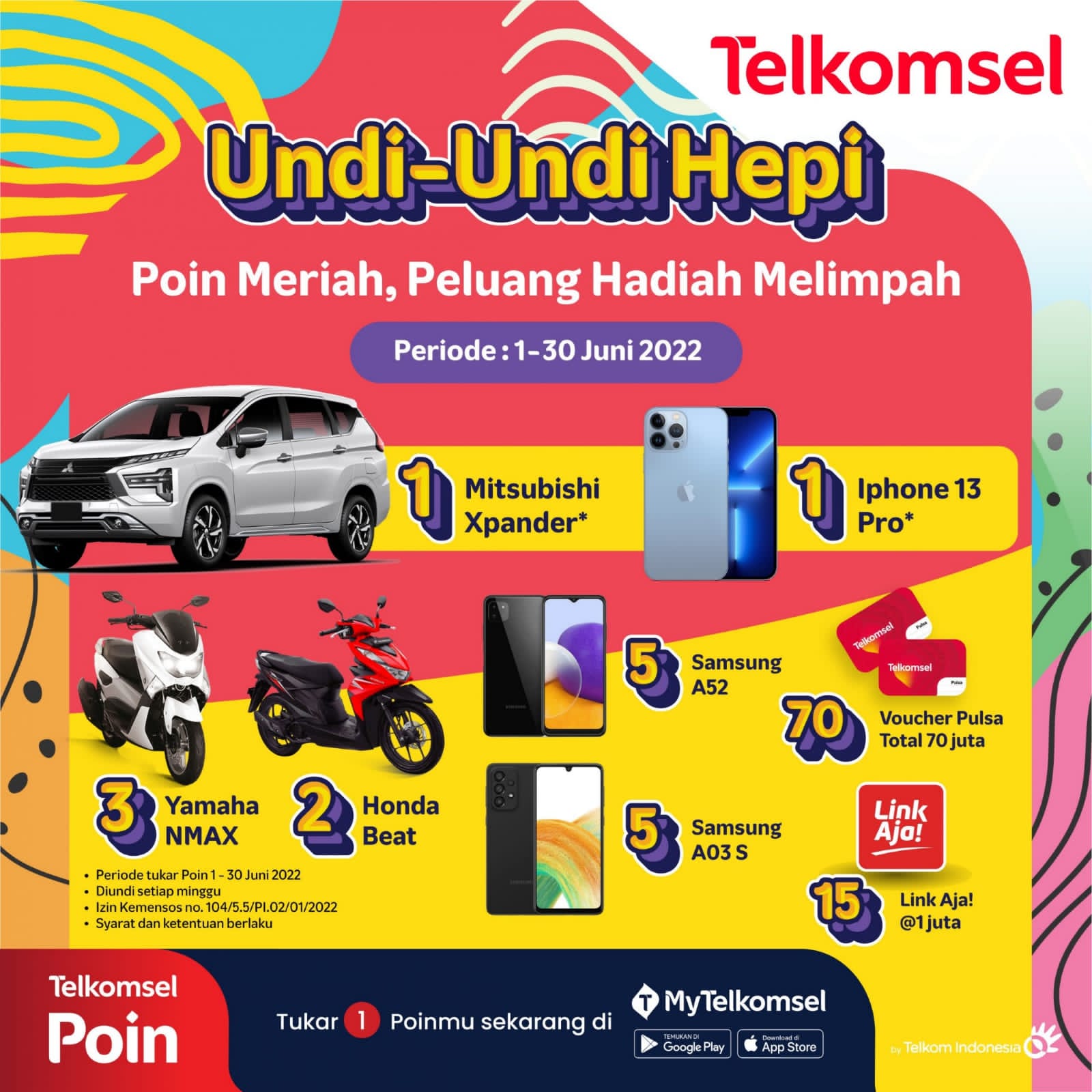 Telkomsel Hadirkan Beragam Hadiah Menarik Lewat Program Undi-Undi ...