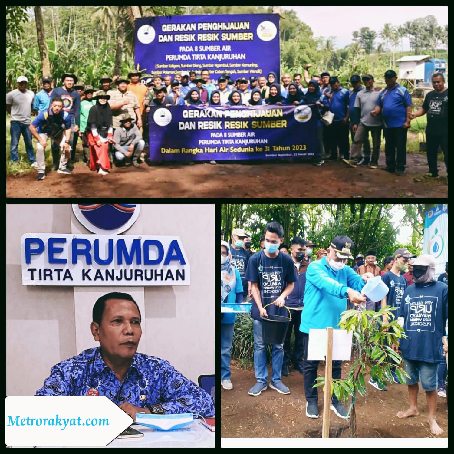 Hari Air Sedunia Yang Ke 31 Tirta Kanjuruhan Laksanakan Gerakan ...