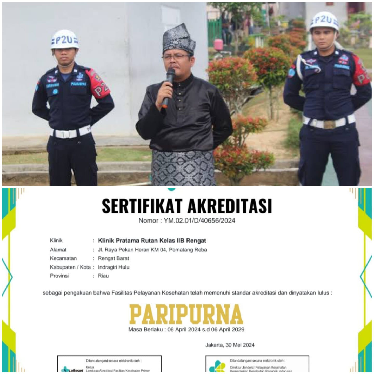 Luar Biasa, Rutan Rengat Raih Predikat Paripurna dari Kemenkes RI ...