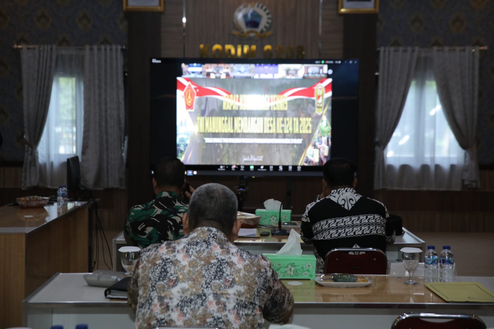 Wakil Bupati Asahan Ikuti Rakornis TNI Manunggal Membangun Desa (TMMD ...